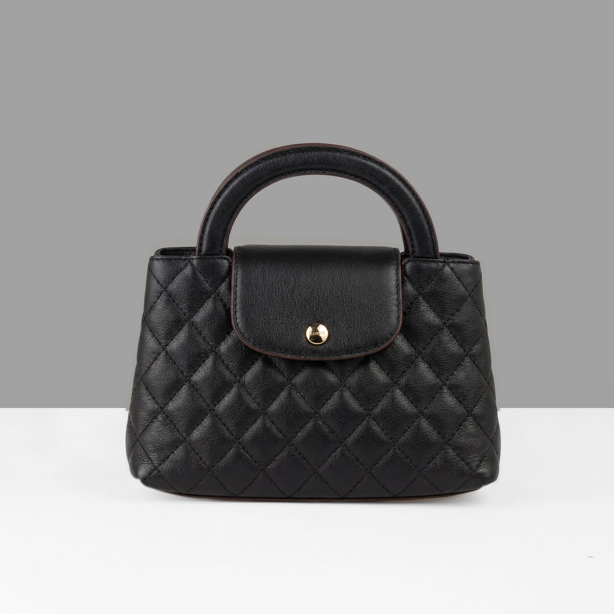 Mini Quilted Luxe Leather Satchel | Lodis 1965 India